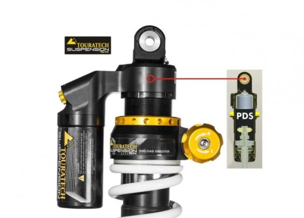 Touratech Suspension shock absorber for KTM 1290 Super Adventure R ...